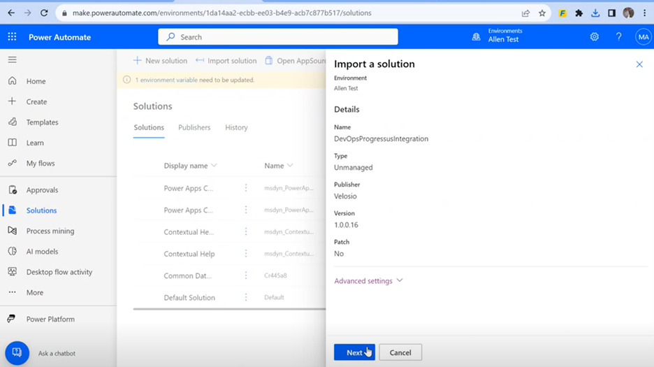 Progressus DevOps/Jira Integration